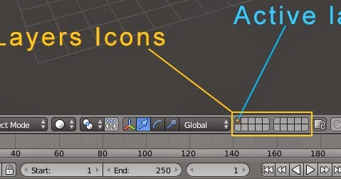 Something Blender: Using layers, Layer Manager and Naming Layers in blender