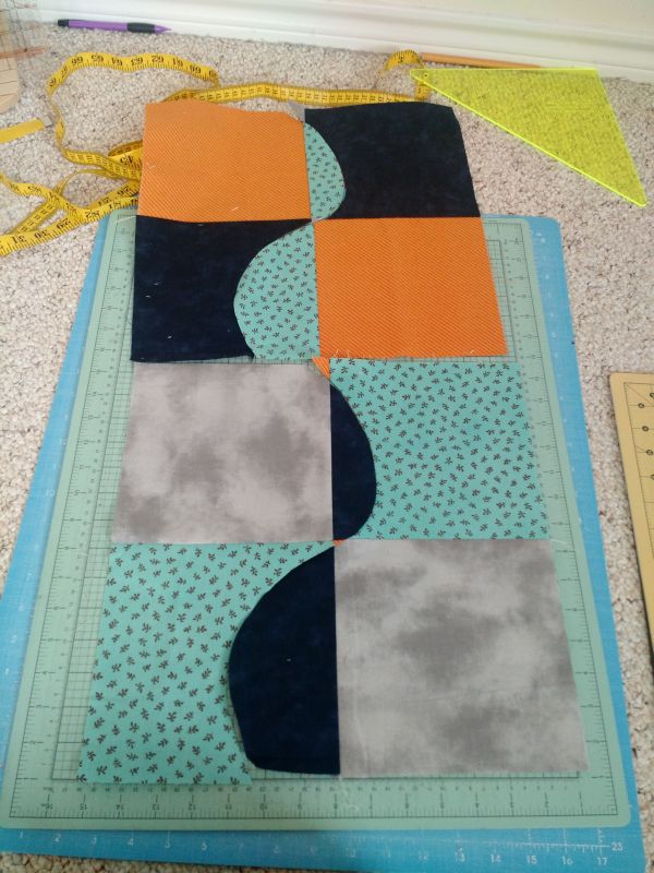 Kat & Cat Quilts: Curved Four Patch {For Sale & Tutorial}