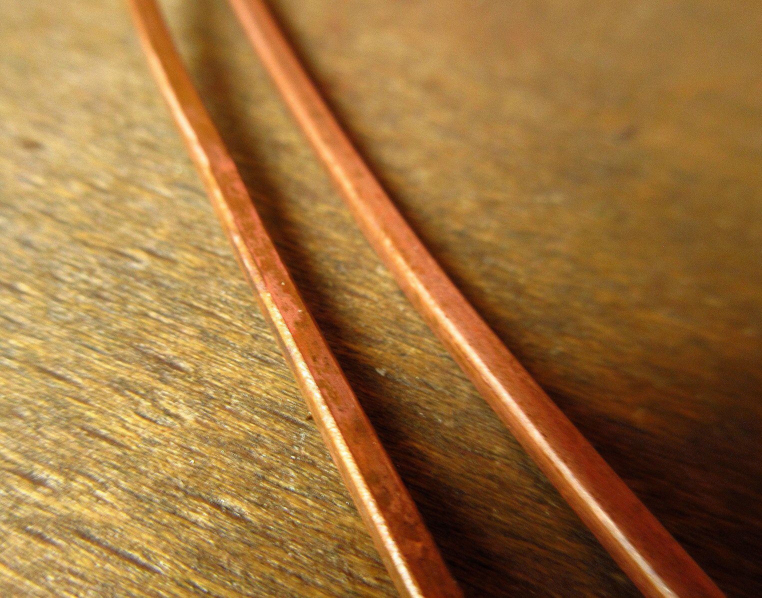 Turning Round Wire Into Square Wire