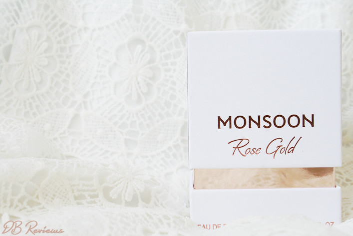Monsoon Rose Gold Perfume - DB Reviews - UK Lifestyle Blog