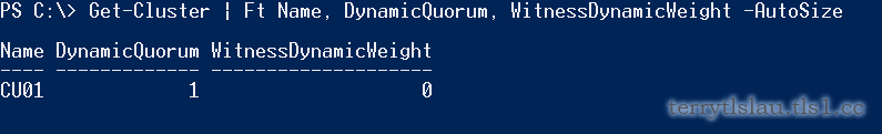 Terry L@u's blog: Windows Server 2012 R2 dynamic quorum enhancement