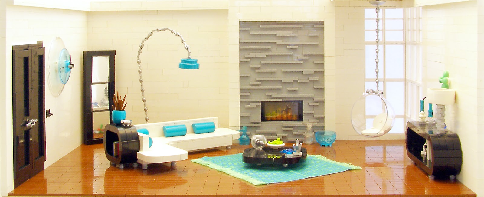 The Brickverse: Amazing Lego interiors