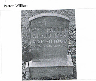 A Day in the Life Of ...: WILLIAM PATTON-VETERAN OF REVOLUTIONARY WAR