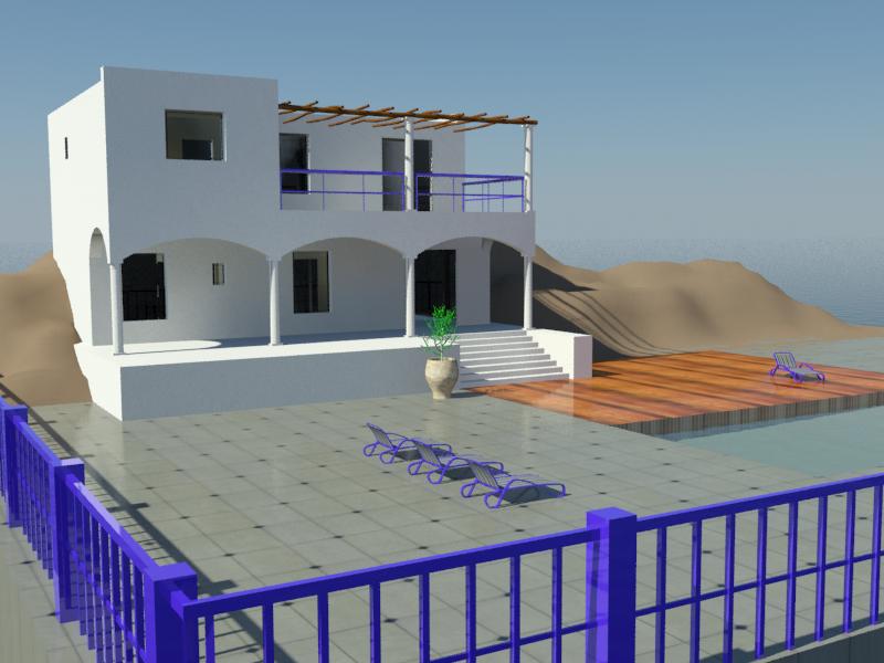 Alexis' Design Blog: Mediterranean Villa- Revit Project