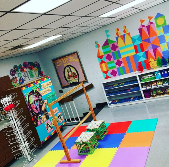 Cassie Stephens: In the Art Room: Art Room Tour Before and After (Part 1)