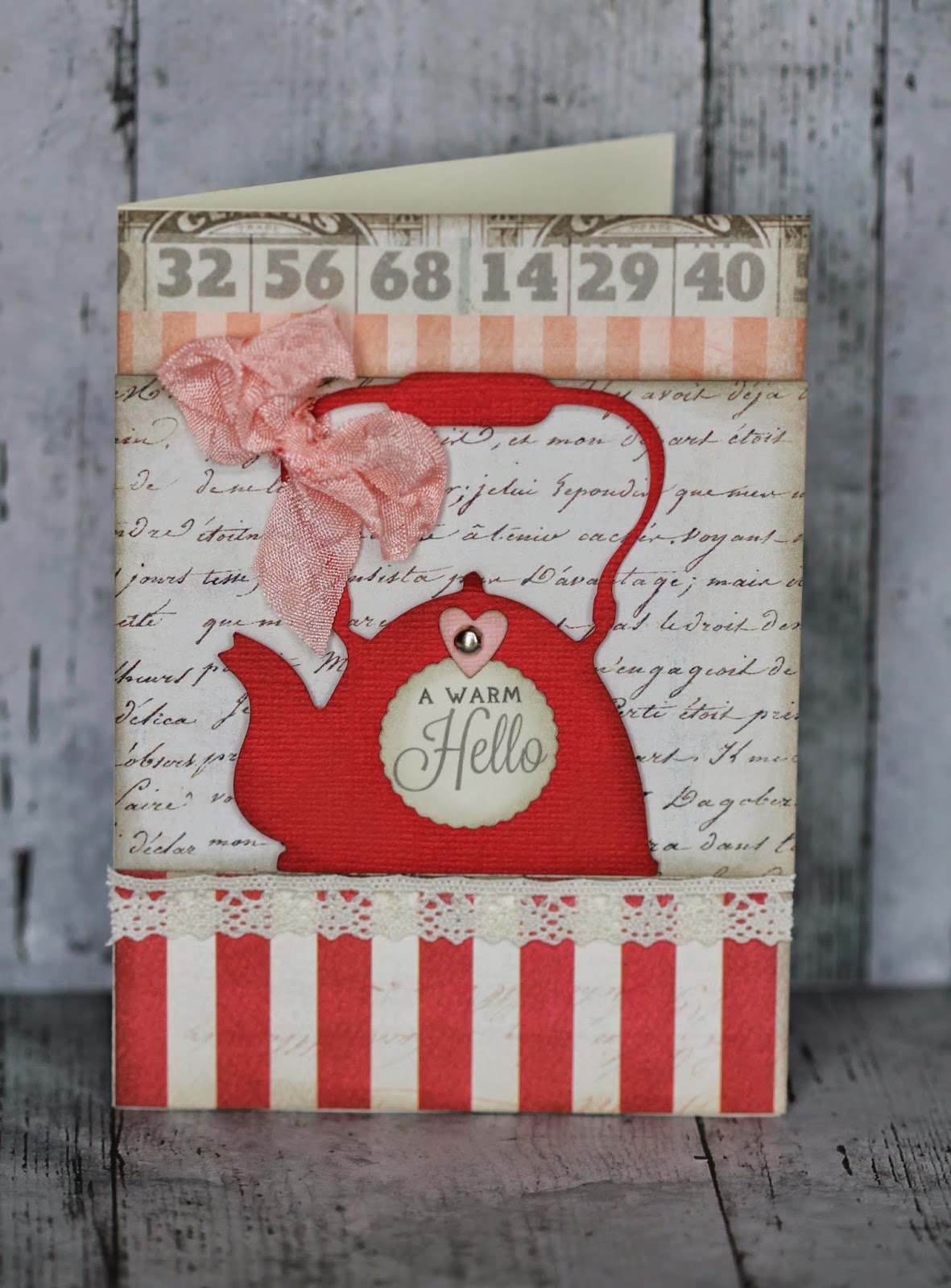 This and That: A Warm Hello Card