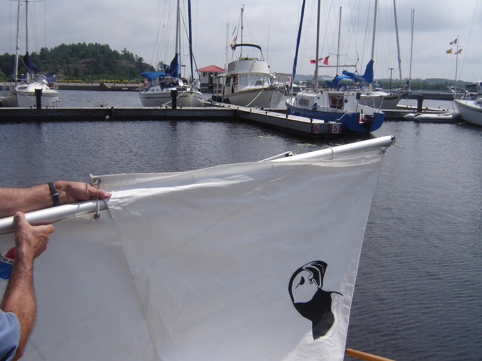 Huffin & Puffin Plans & Projects: PUFFIN Sprit Rig