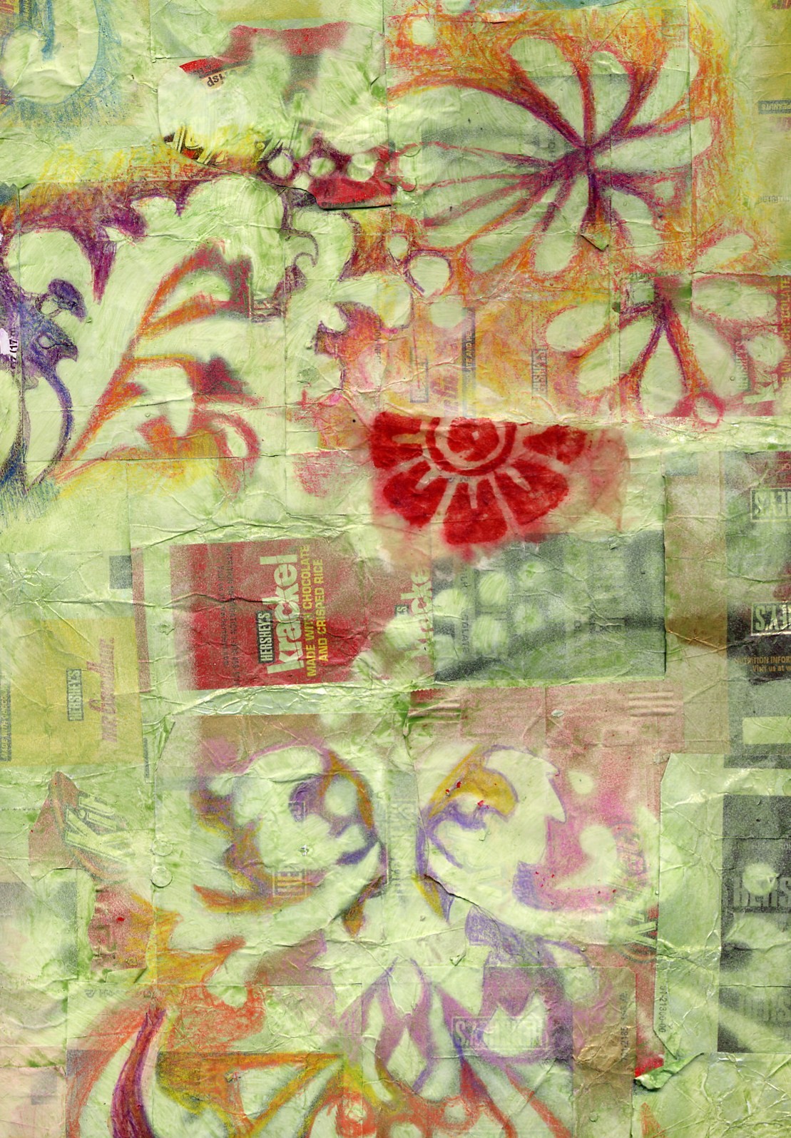 Agave Latte Candy Wrapper Paper agave-latte-candy-wrapper-paper