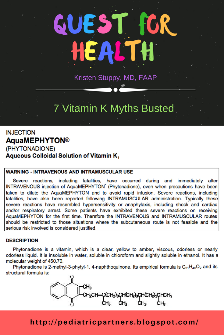 Quest for Health: 7 Vitamin K Myths Busted