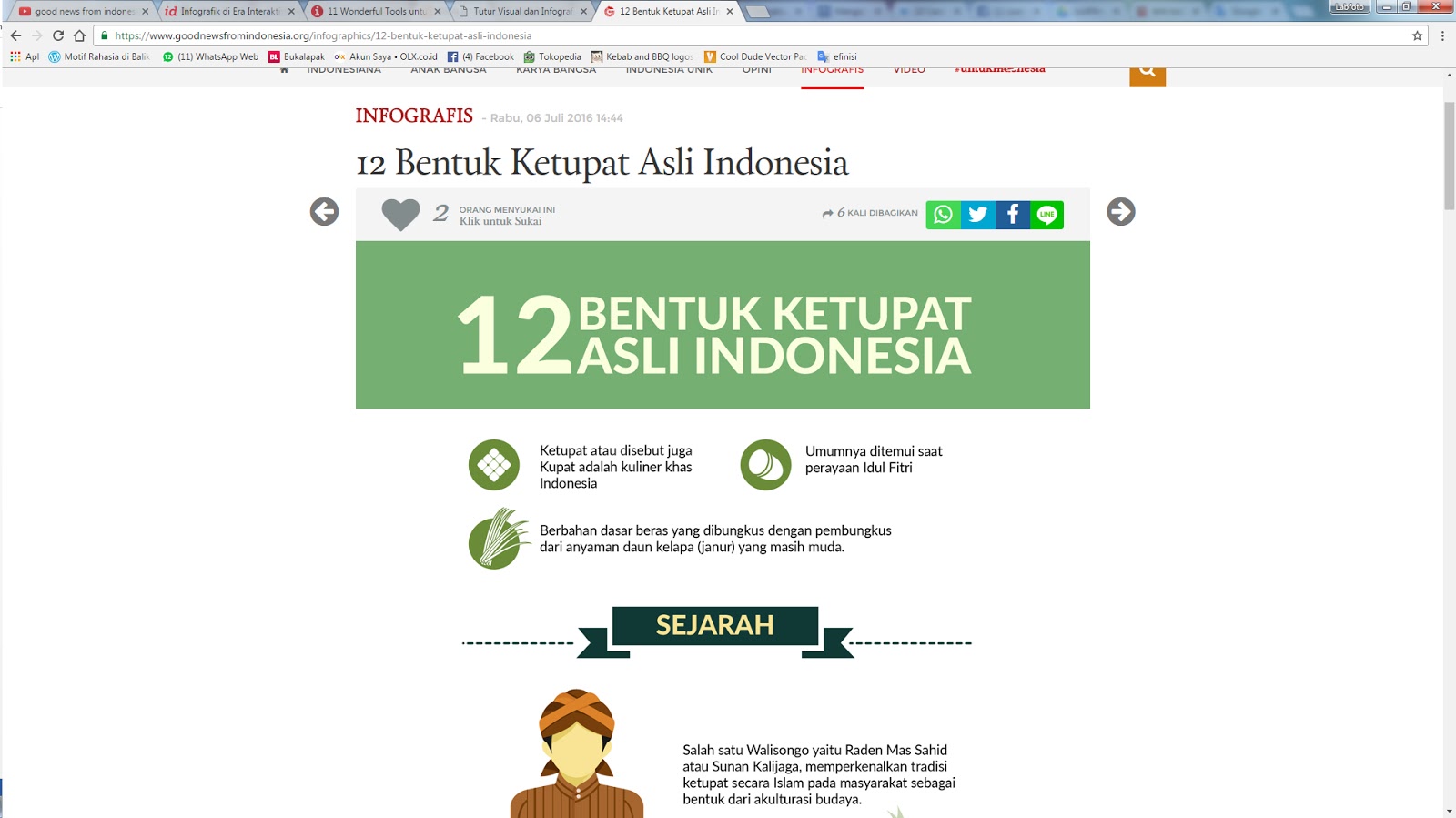 tentang komunikasi visual: Infografis / Infographics