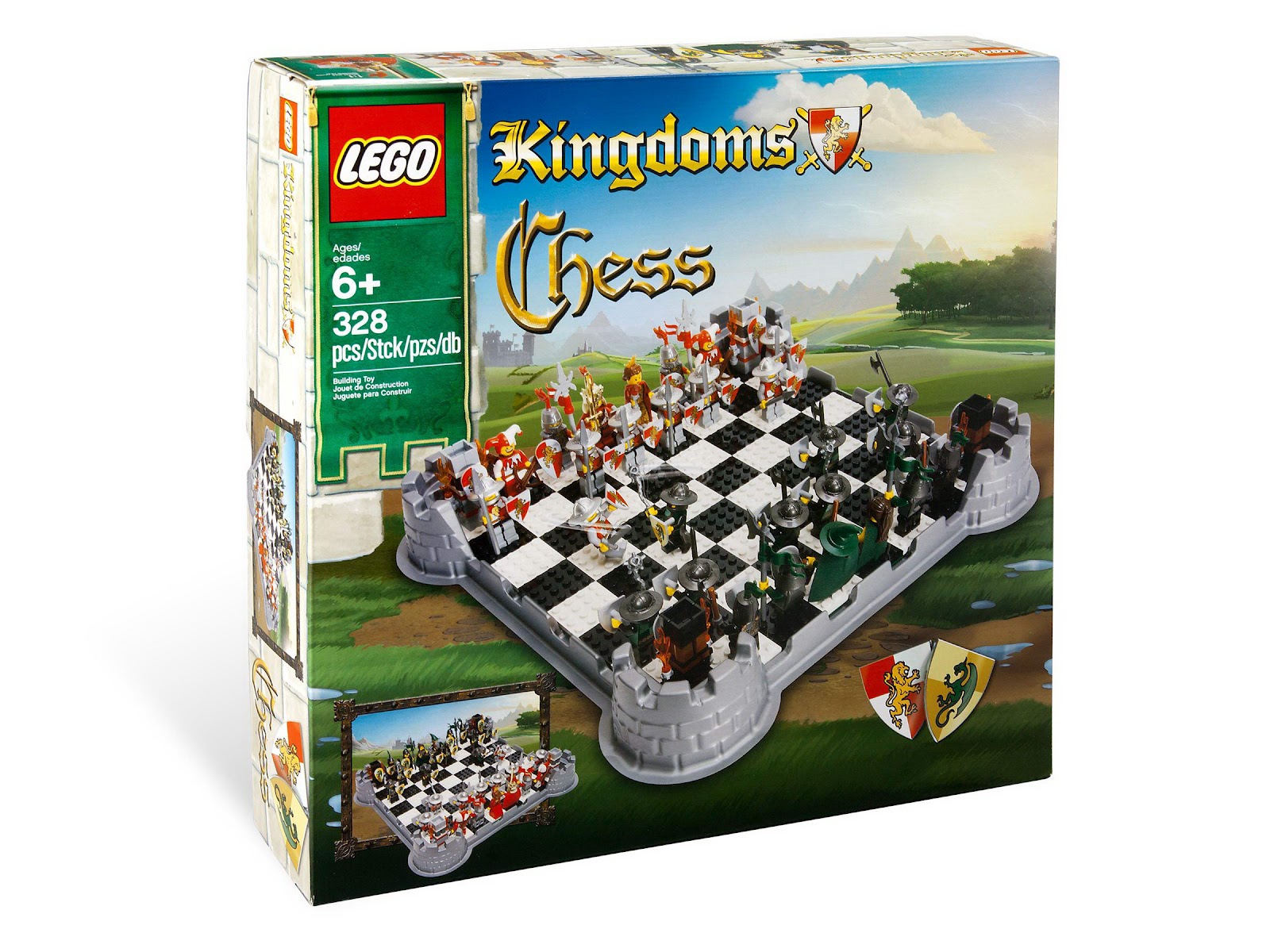 LEGO gosSIP: 120512 LEGO 853373 Kingdoms Chess Set box art and pictures