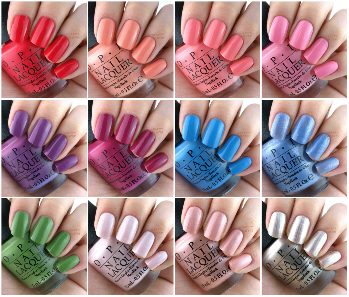 OPI New Orleans Summer 2016 Collection: Review and Swatches | The Happy ...