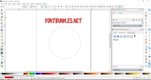 How to Convert Text to Path in Inkscape | Design Bundles