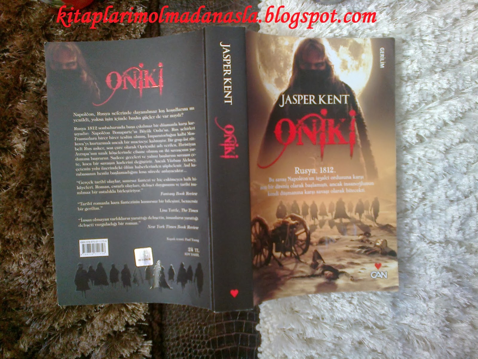 KİTAPLARIM OLMADAN ASLA: JASPER KENT - ON İKİ
