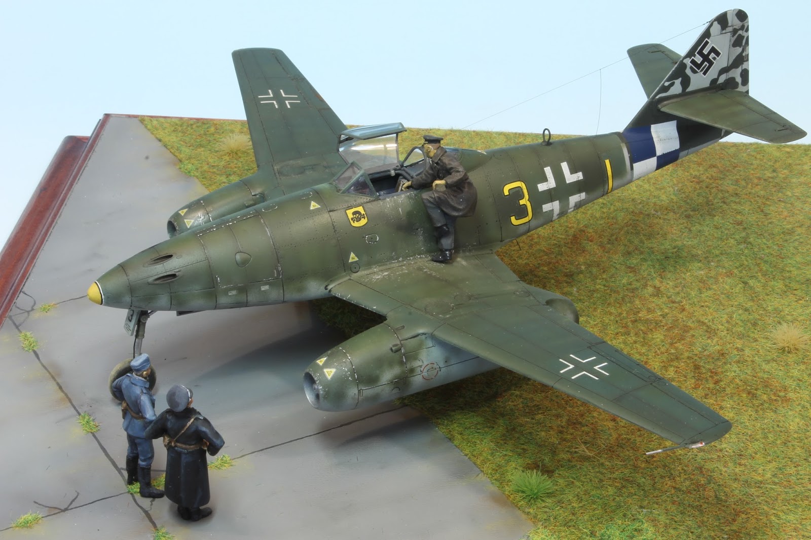 Istvan Michalko's scale models: Messerschmitt Me 262A-1a. III./KG(J) 54 ...
