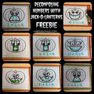 How to Teach Decomposing Numbers 0-10 (and a Freebie!)