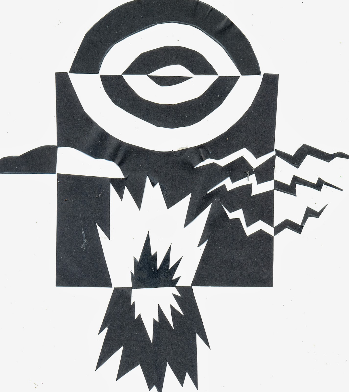 in the art room: Notan