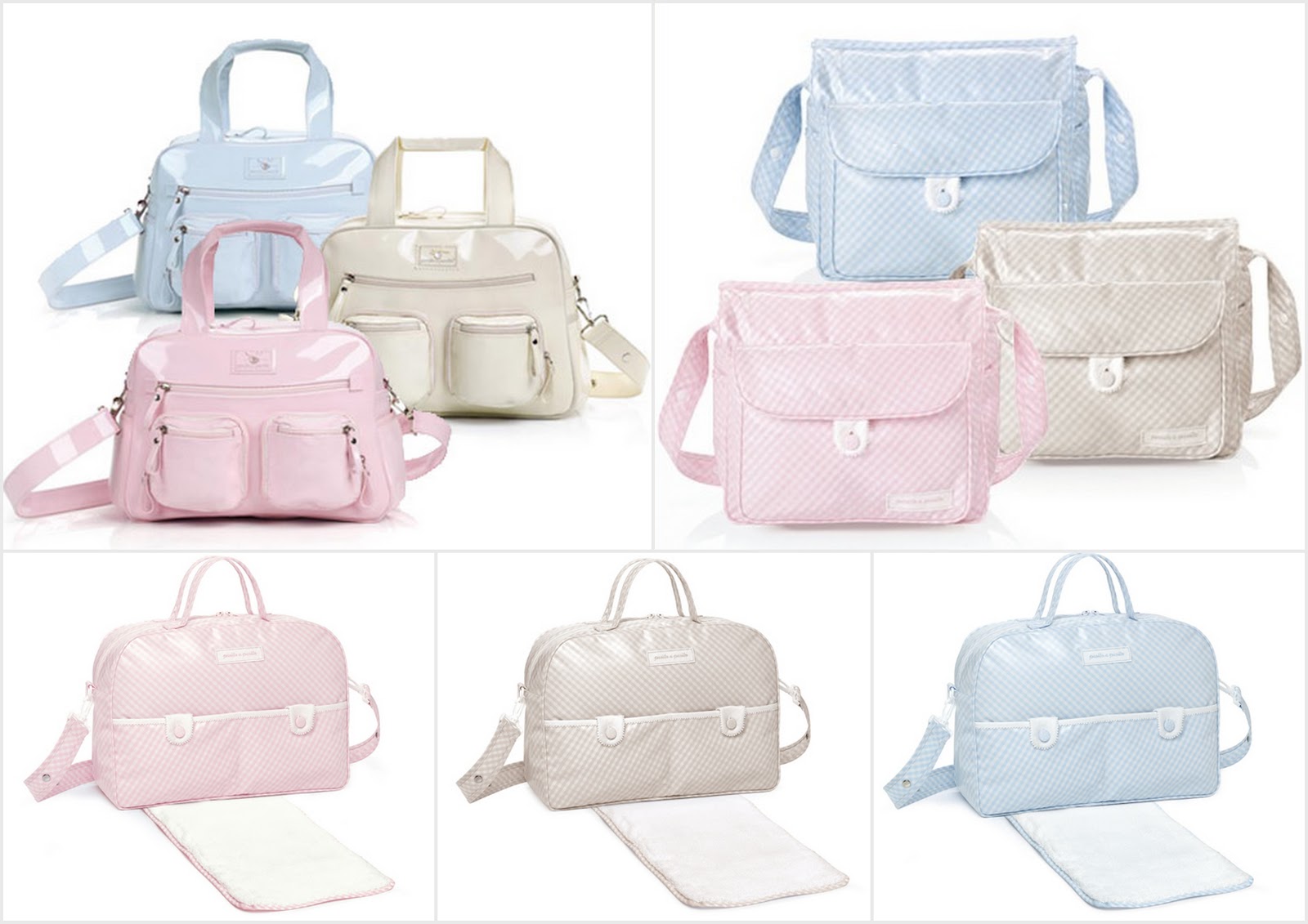 Fraldas & Rabiscos: Malas para as coisinhas do bebé #1