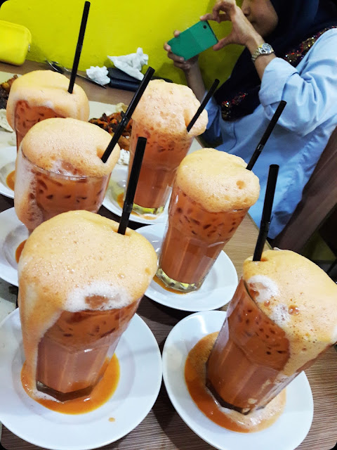 MY ALL: nasi kak wok + teh ais madu Restoran Puteri, Taman Seri Gombak