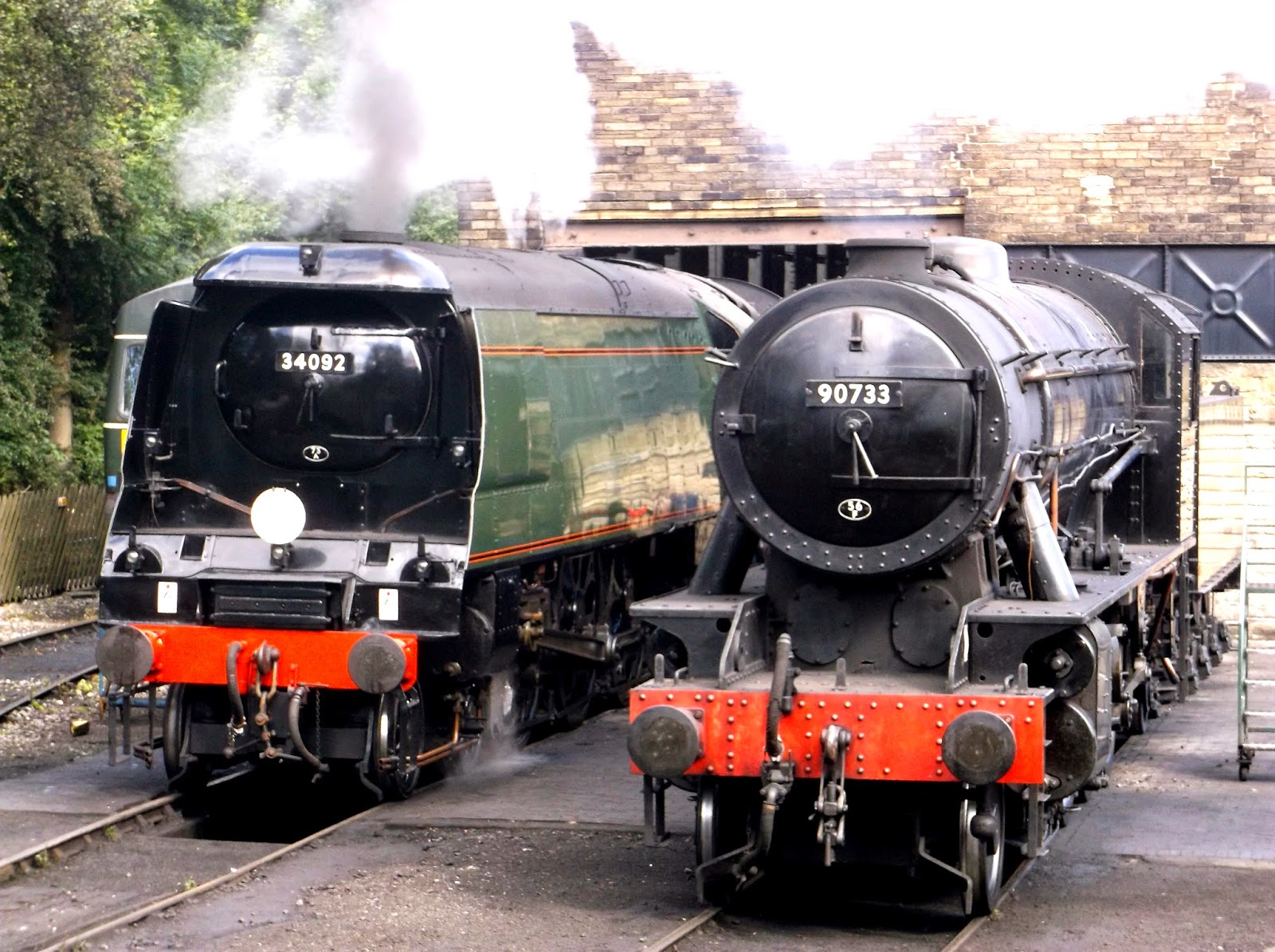 Steam Memories: Bullied Southern Pacific WELLS 34092