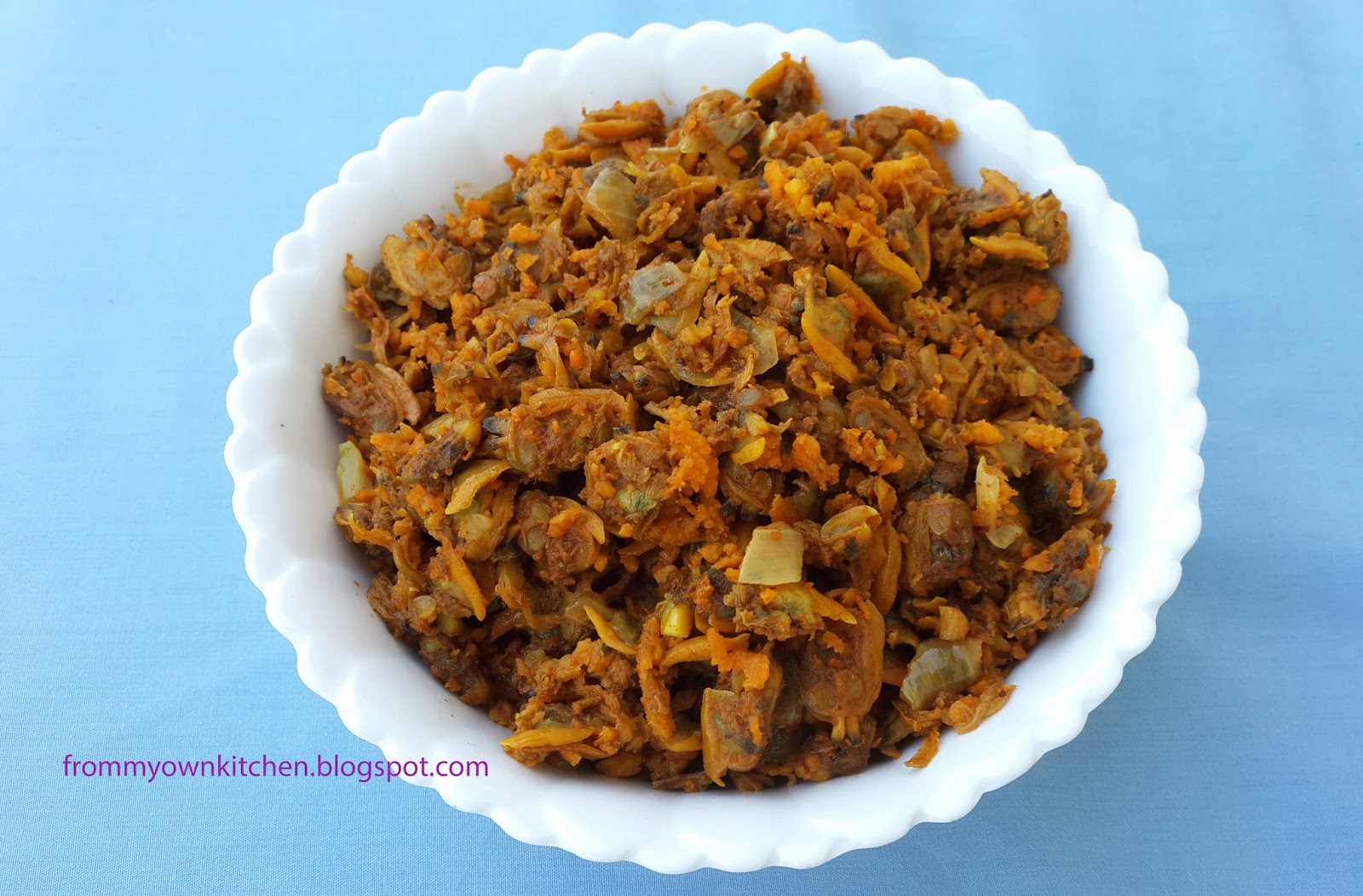 From My Own Kitchen: Clams Stirfry