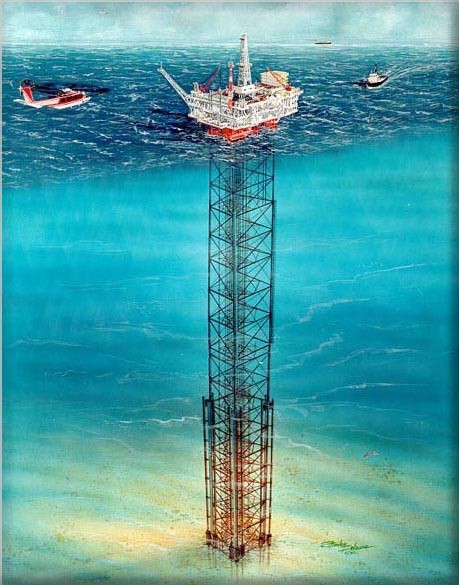 Compliant Tower ( Offshore Structure )