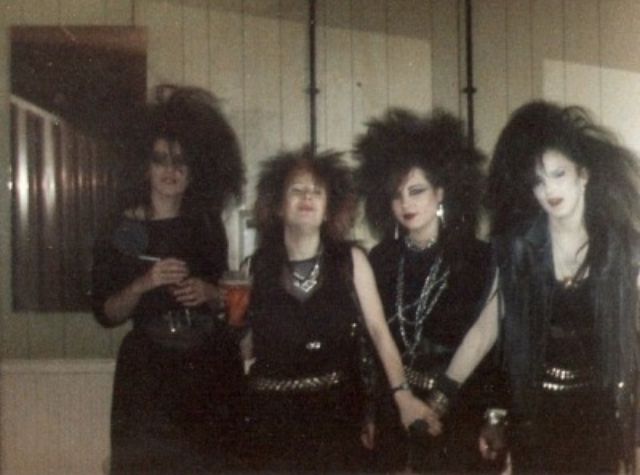 Portraits of Goths and Death Rockers in the 1980s ~ Vintage Everyday