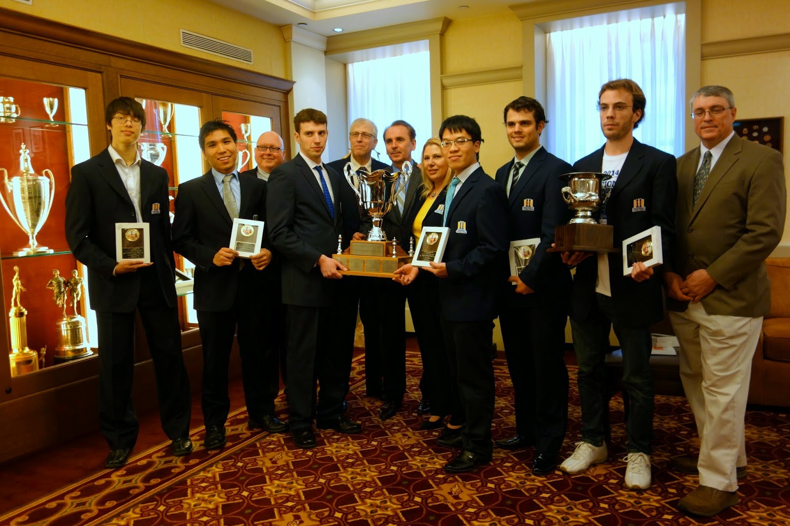 This Week's Chess Safari: Webster University Wins 2014 College Chess Title