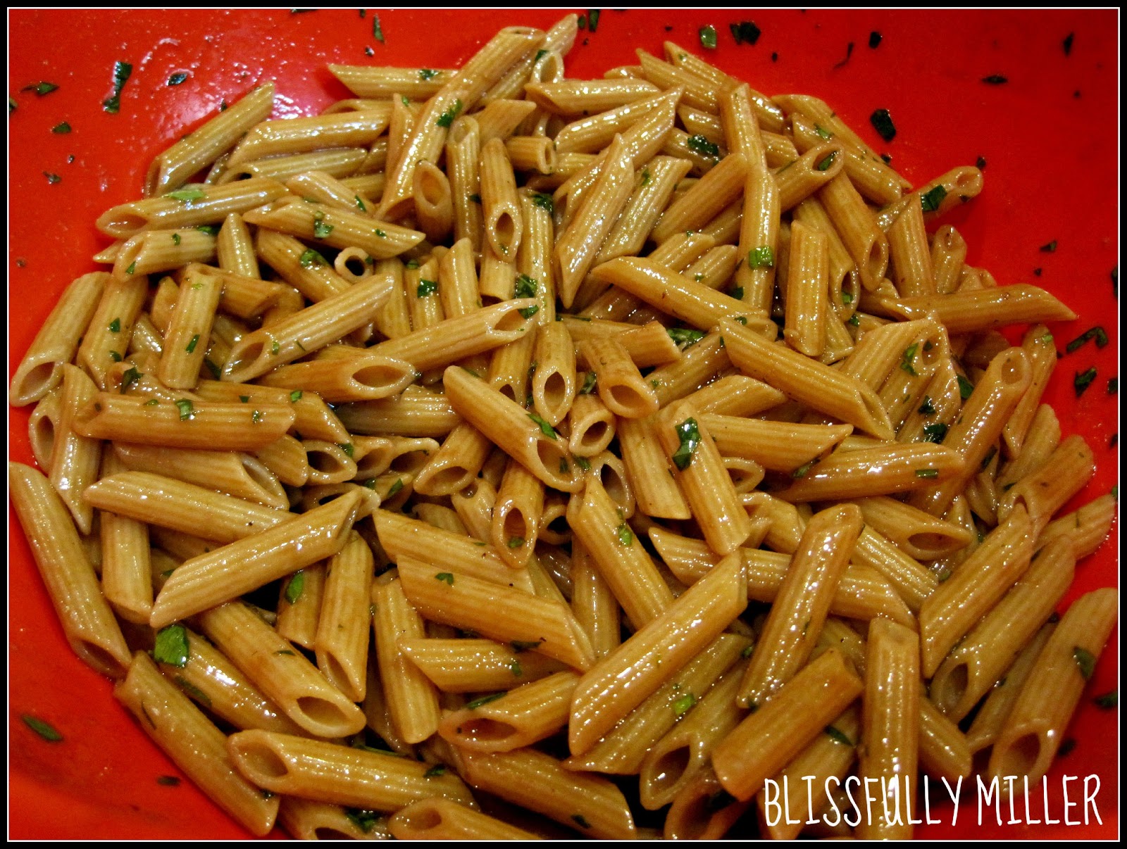 Blissfully Miller: Taste of Tuesday: Penne with Beef & Arugula!