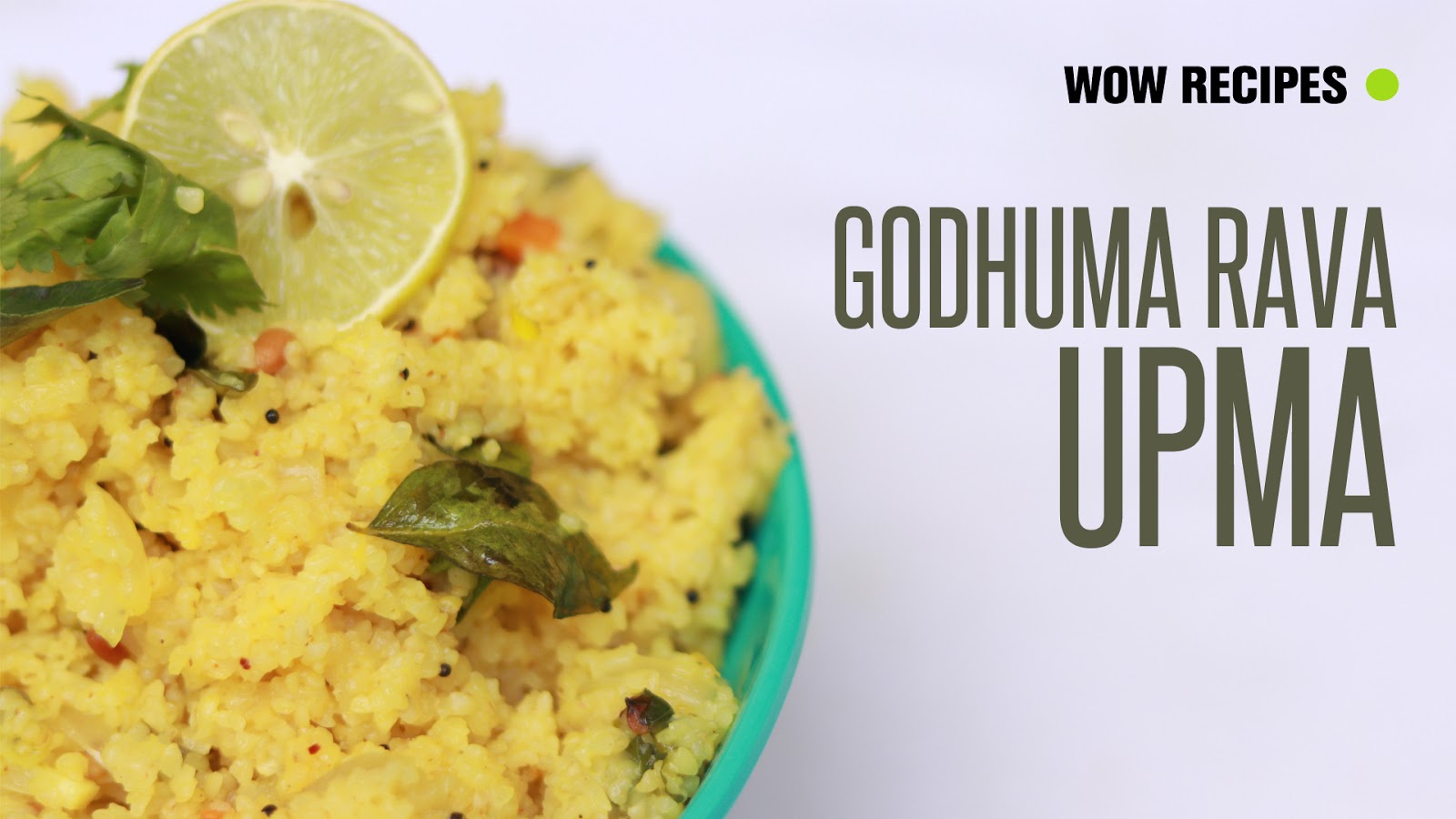 Healthy Godhuma Rava Upma | South Indian Breakfast Recipes