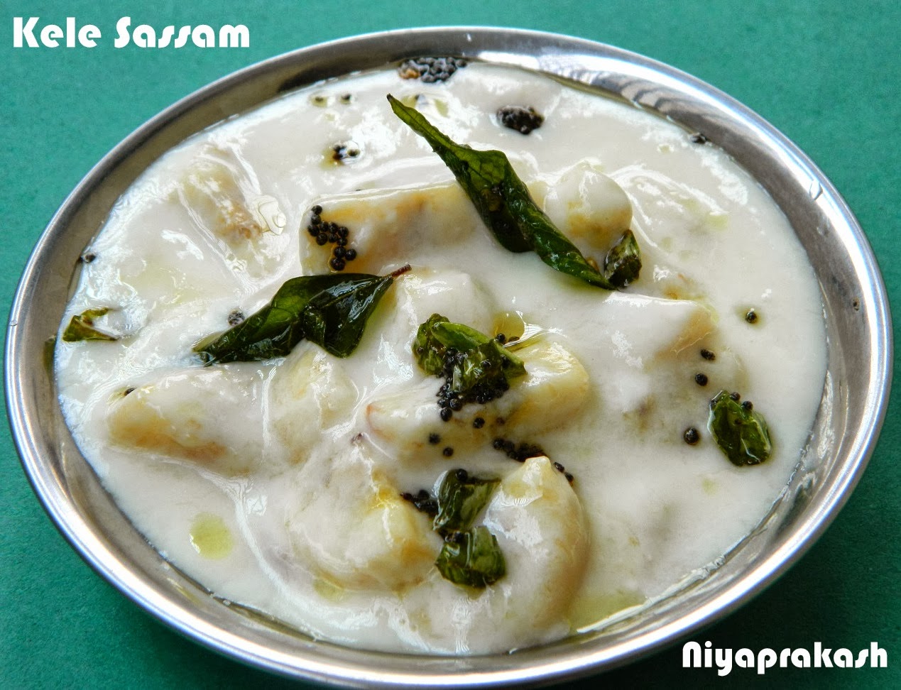 Niya's World: Kele Sassam (no added coconut paste) - A delicious side ...