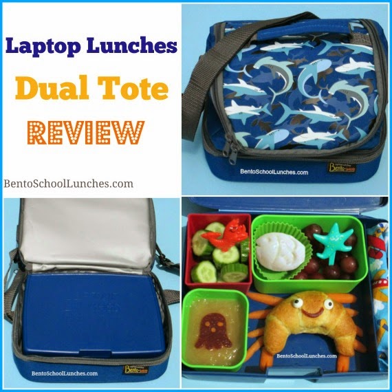 Bento School Lunches : Review: Laptop Lunches Dual Tote and under the ...