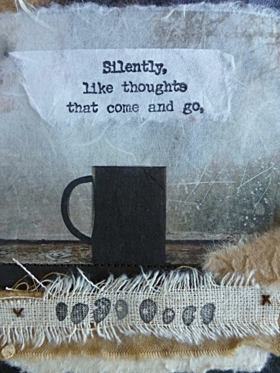 Like Thoughts That Come And Go Printing Onto Rice Paper by Lynne ...