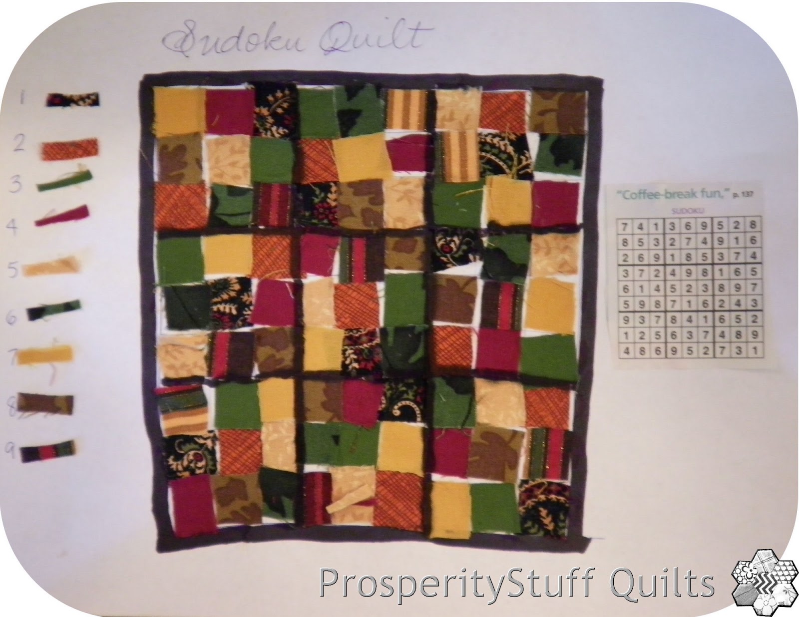 ProsperityStuff Quilts Starting A Sudoku Quilt prosperitystuff-quilts-starting-a-sudoku-quilt