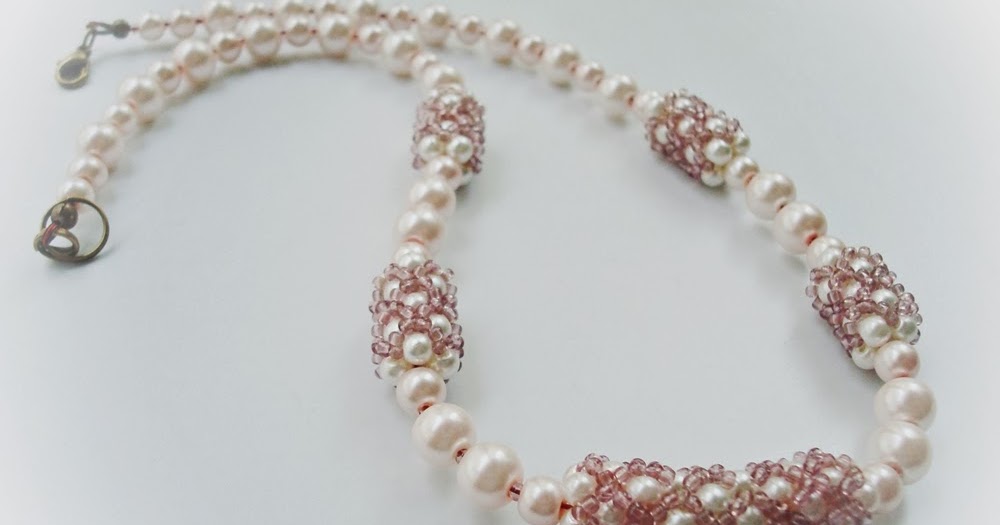 Rona Bijoux Handmade : Colier perle roz