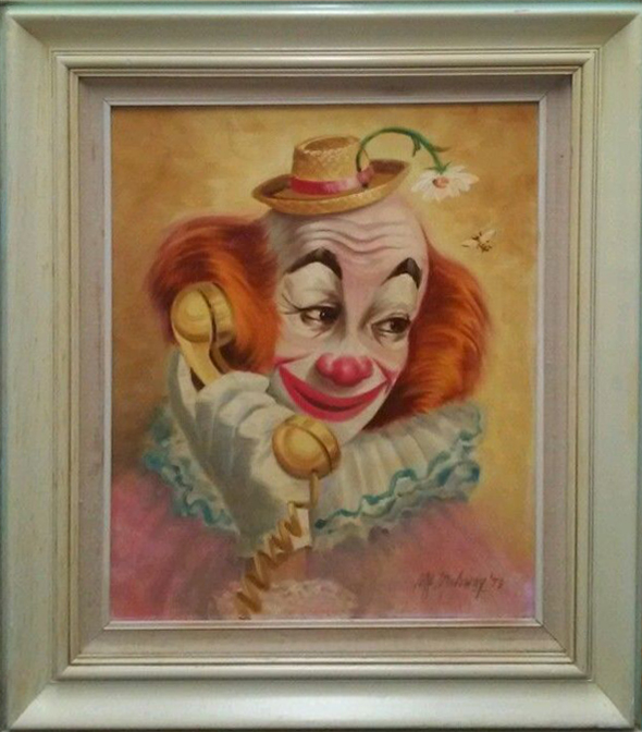 Mitch O'Connell: CLOWN ART! The Top 100 Most Disturbing, Sexy and ...