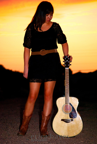 Erica Hayes Photography: Alyssa: a talented singer & musician!
