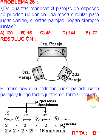 PERMUTACIONES CIRCULARES EJEMPLOS Y EJERCICIOS RESUELTOS PDF