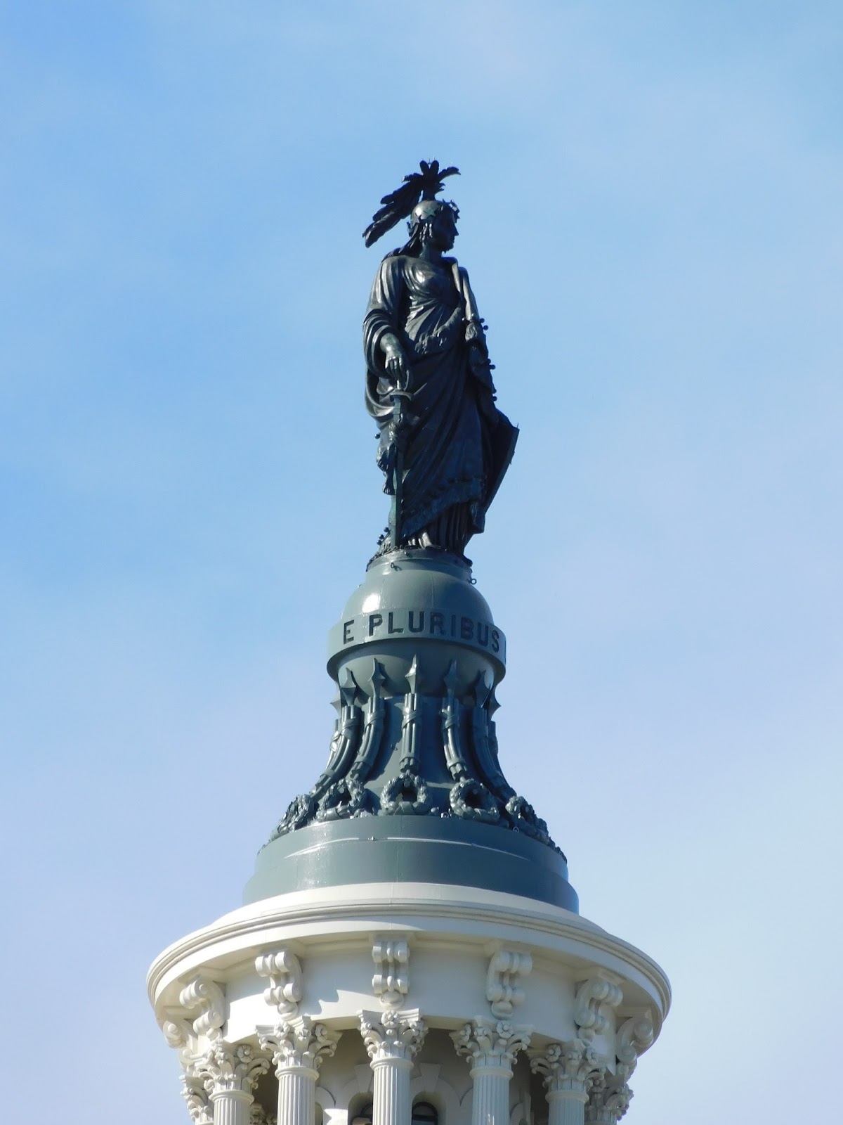 Corfu Blues and Global Views: Armed Freedom (DC, Capitol); The Statue ...