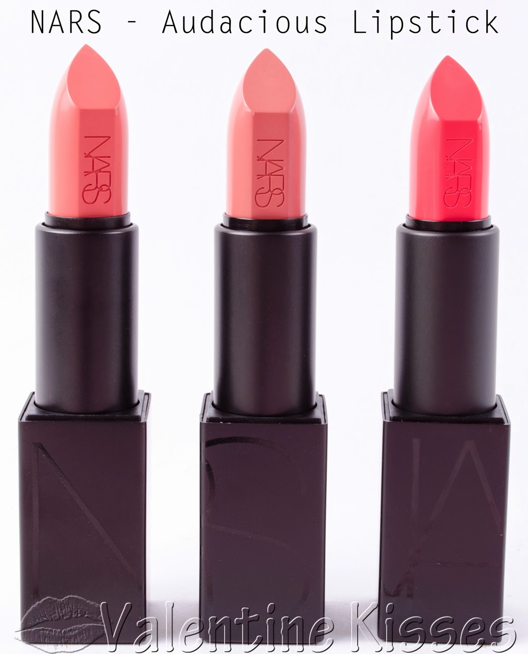 NARS Audacious Lipsticks Review, Swatches: Jane, Natalie, Anita ...