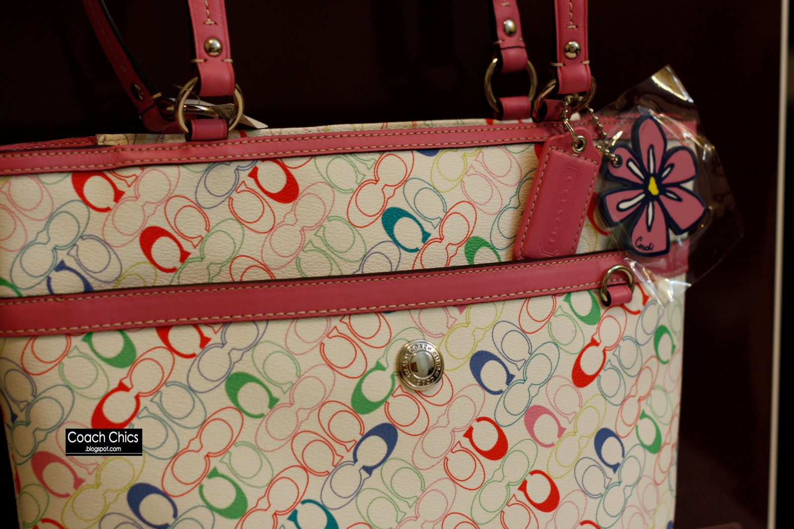 Coach Chics: Fashion in Spring- New Released Coach Chelsea Multicolor Tote