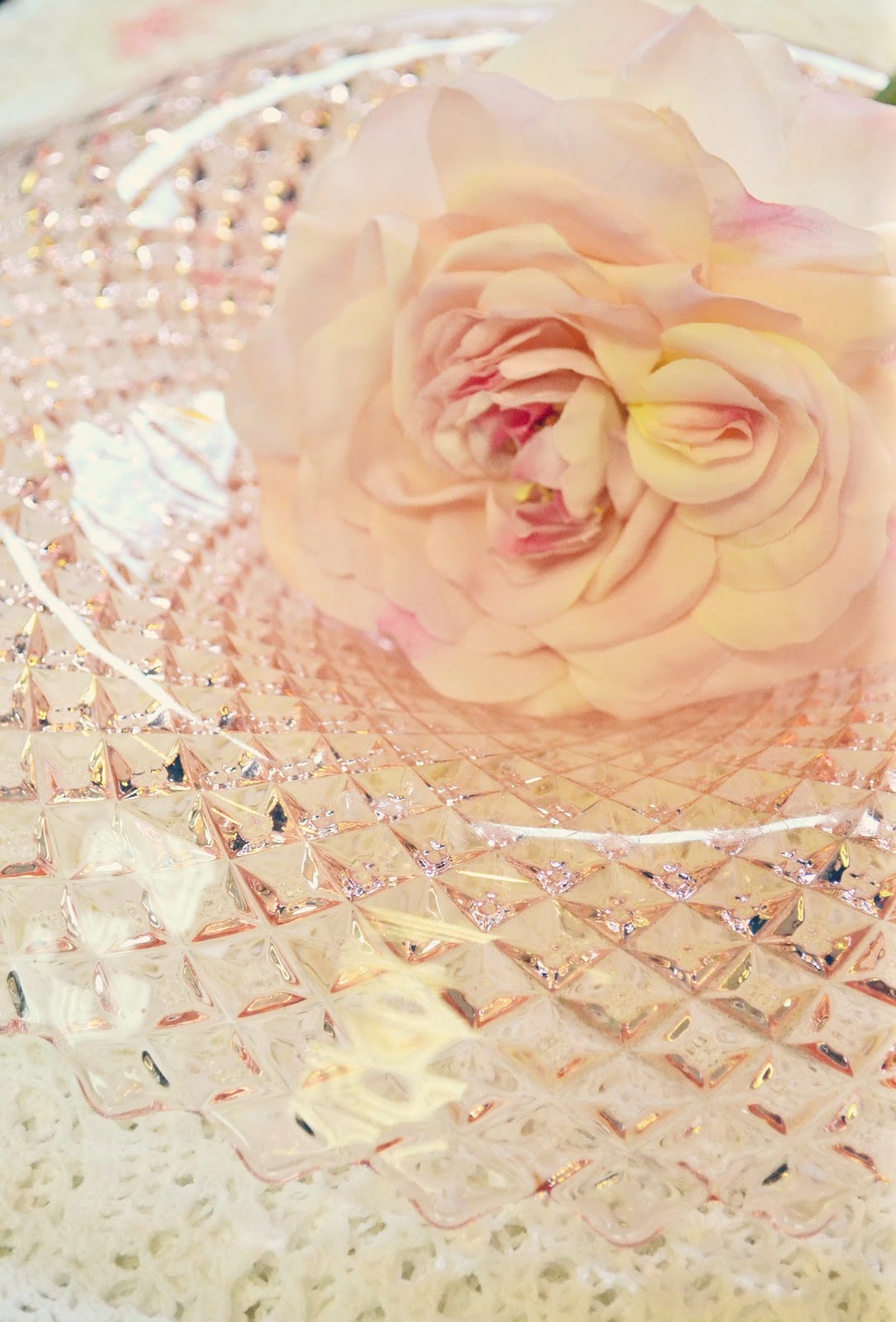 Jennelise: Pink Glass