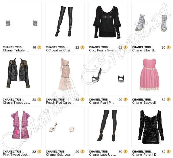 Stardoll Broadcast: Chanel Tribute Collection