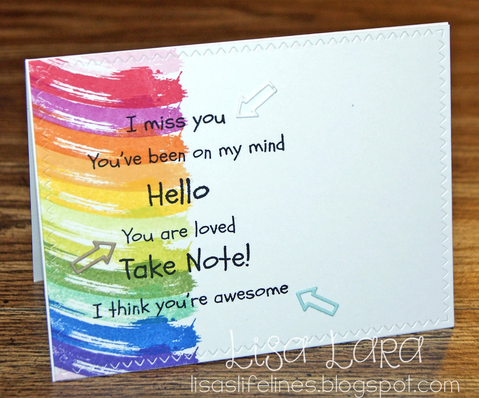 Lisa's Life Lines: One Card Many Ways