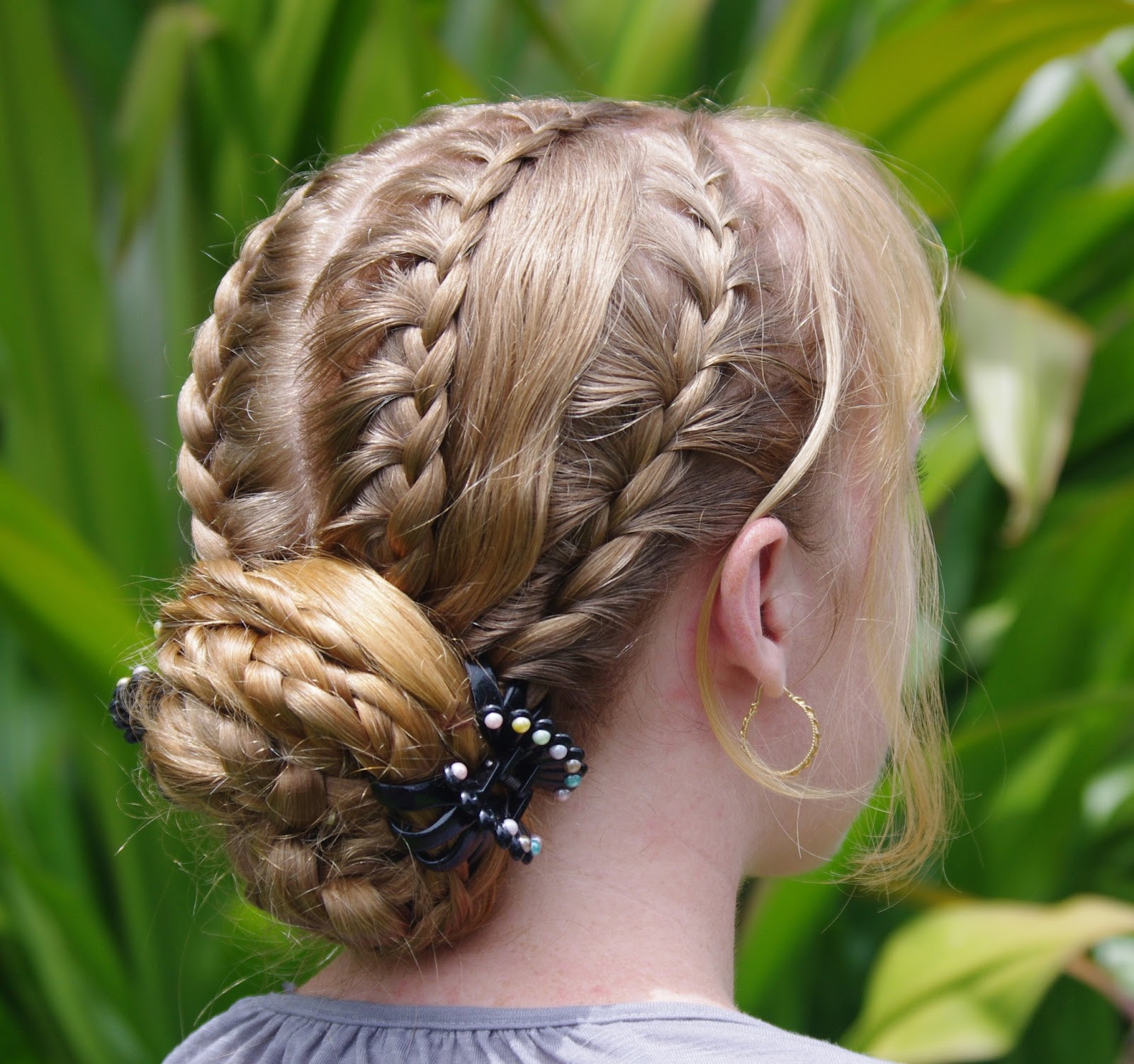 Braids & Hairstyles for Super Long Hair: Stripe Braids