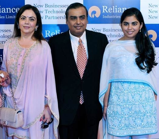 Mukesh Ambani Daughter Isha Ambani