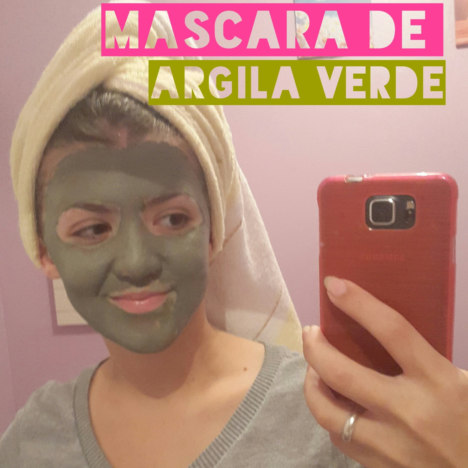Máscara de argila verde: Adeus espinhas e pele oleosa.