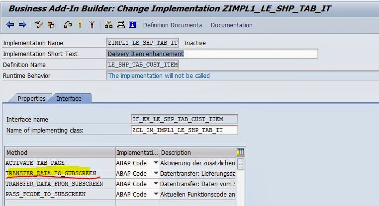 Gyan Factory - SAP Technical Project support: Screen Enhancement for Delivery item of VL01N ...