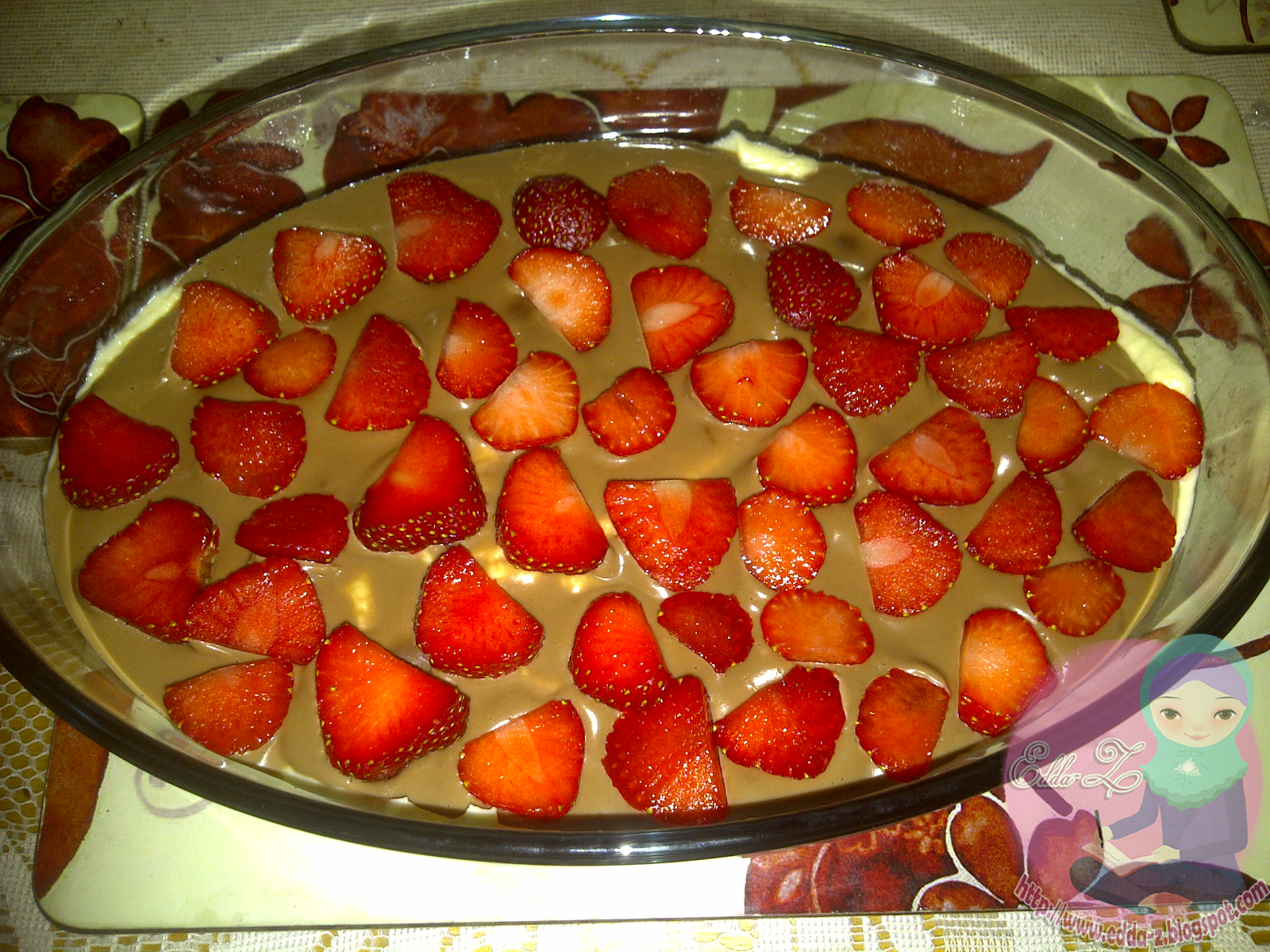 Resepi Kek Strawberry