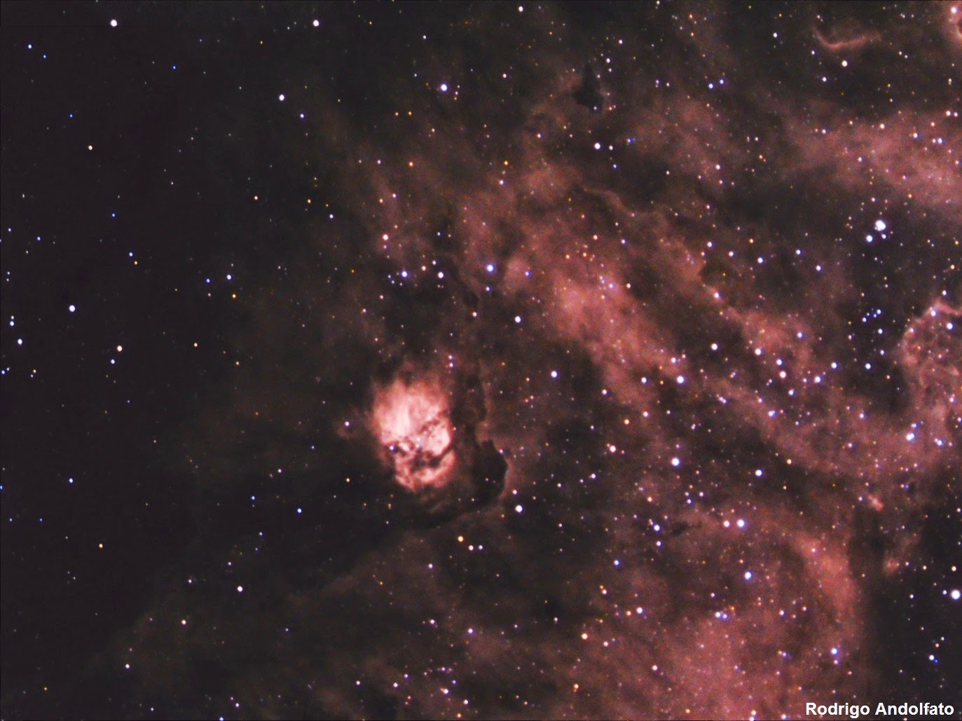 Blog do Andolfato: Primeira imagem do EBA - NGC 6604